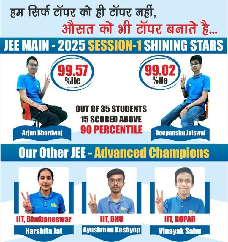 Our Engineering Result - MGCI (MG Coaching Institute)